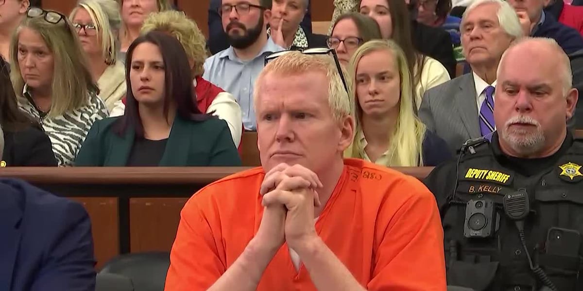 Convicted Killer Alex Murdaugh Sentenced To Another 40 Years On Federal